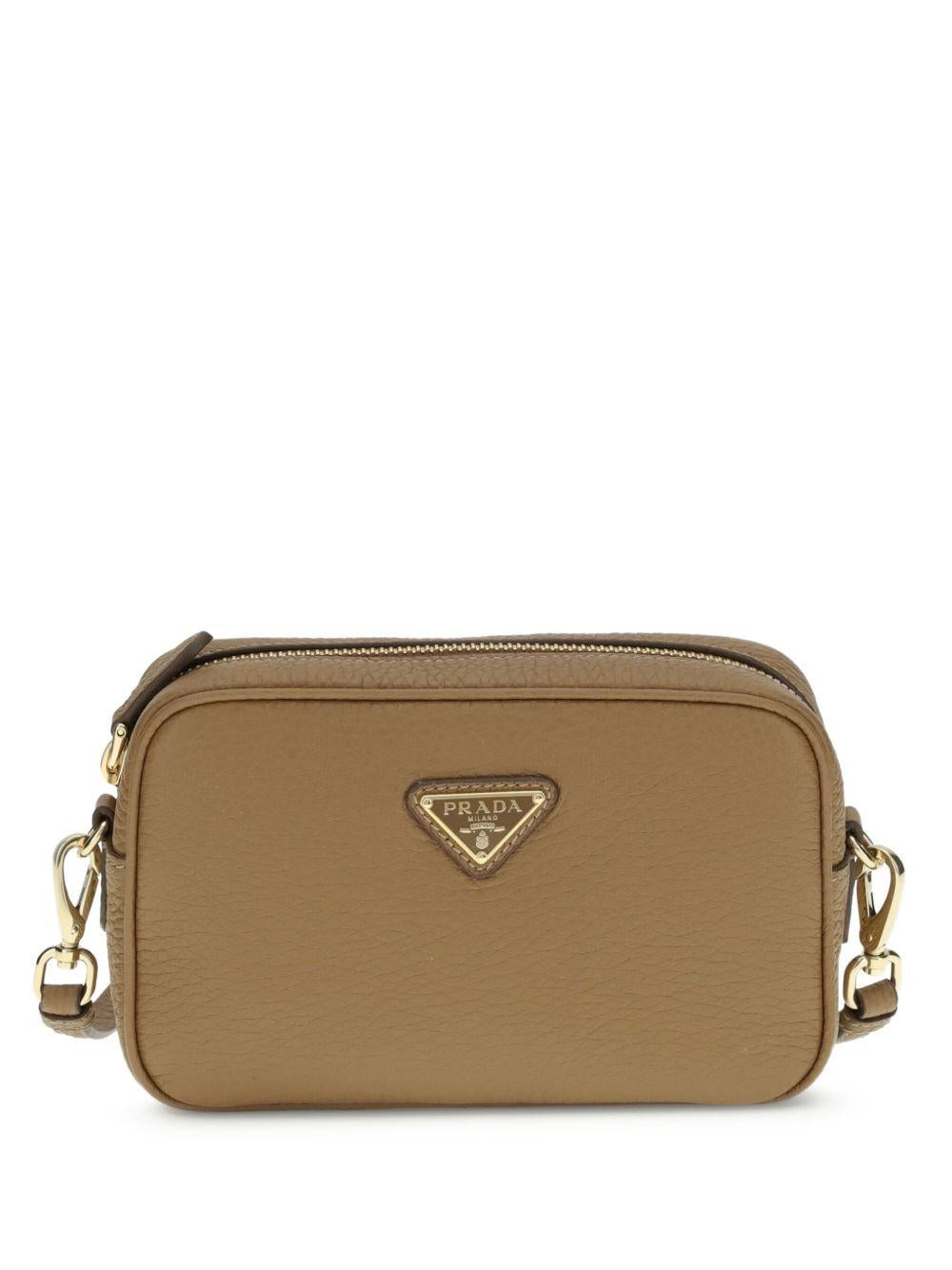 triangle-logo cross body bag – Kult